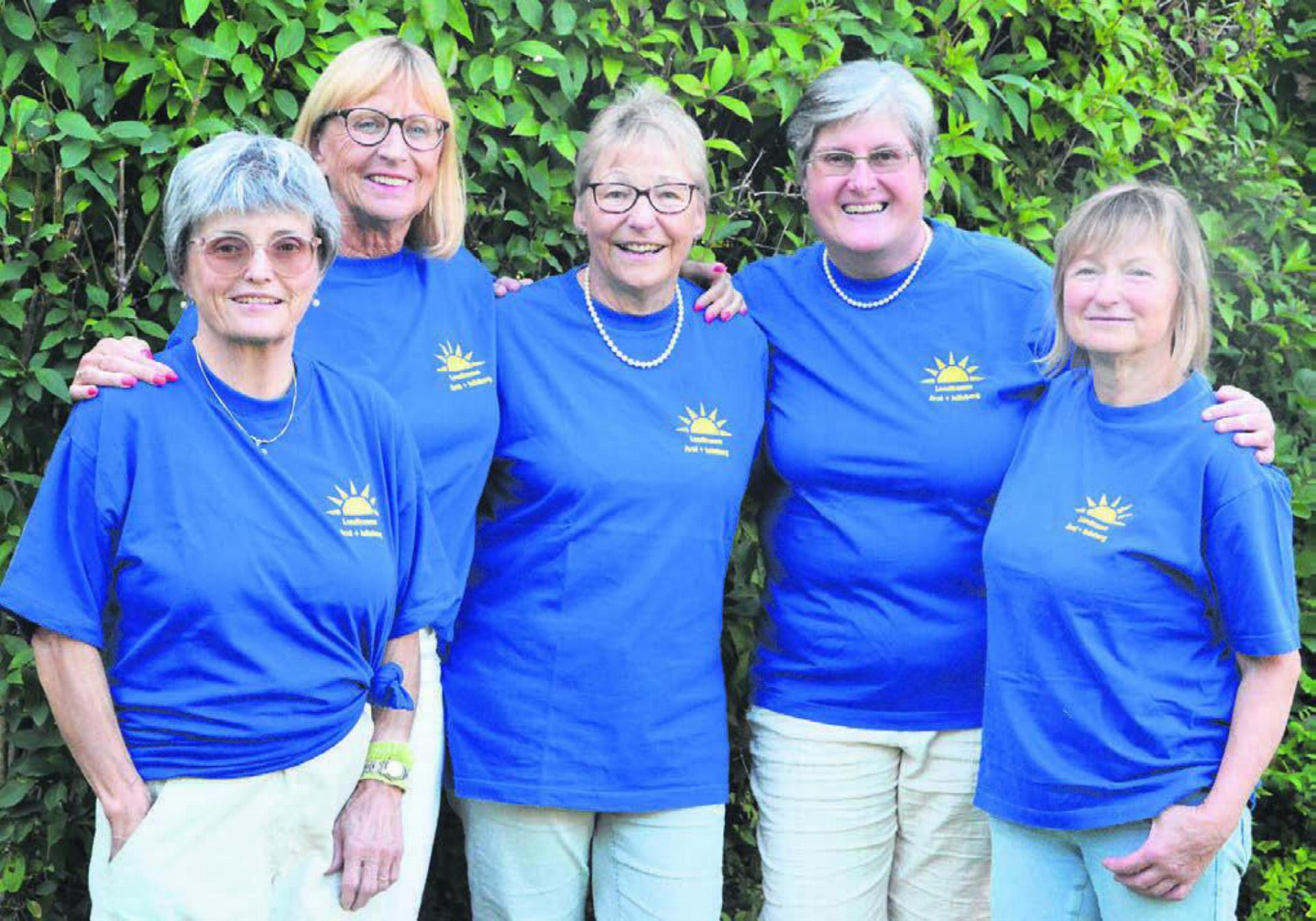 Die Islisberger und Arner Landfrauen freuen sich auf die Jubiläumsfeier ...